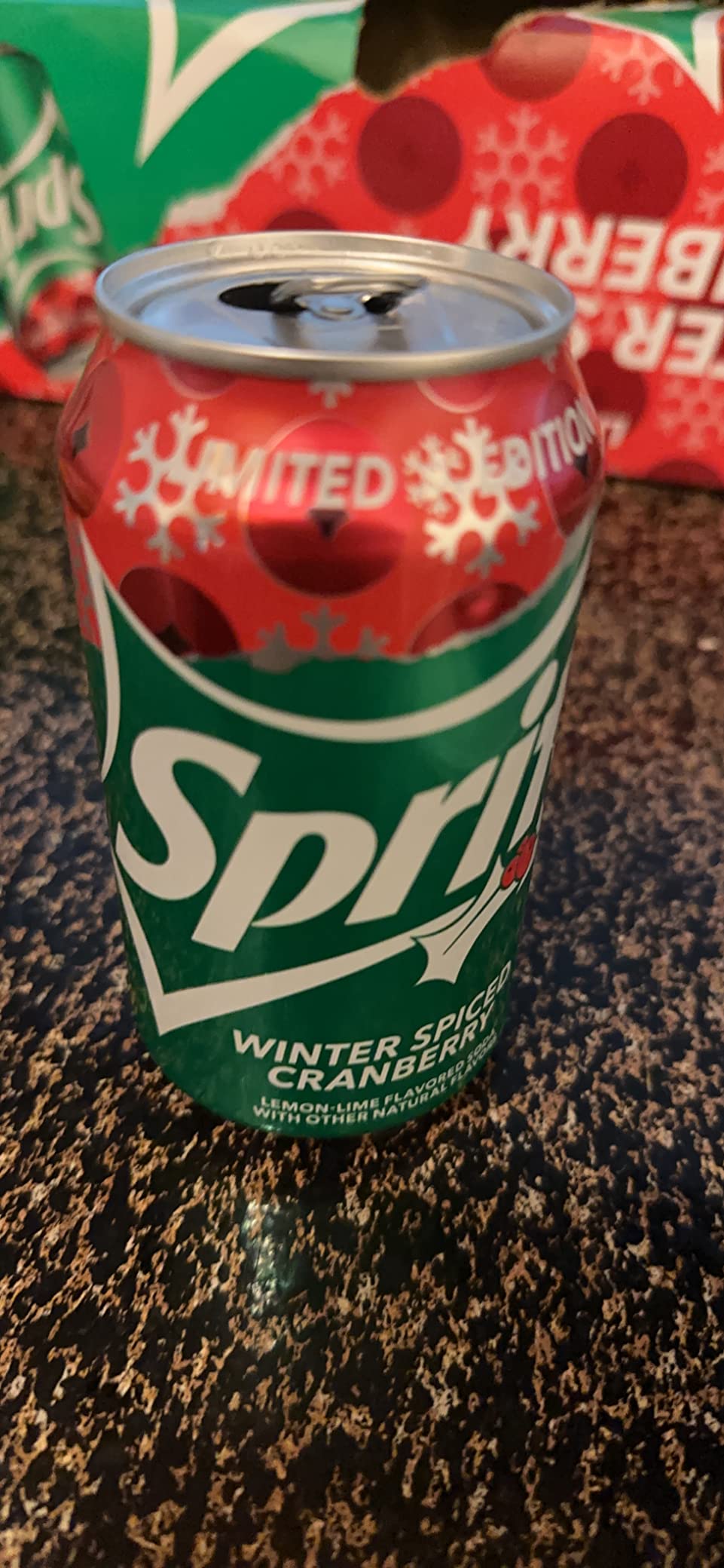 Amazon.com : Sprite Winter Spiced Cranberry, 12 Fl Oz (Pack Of 12 ...
