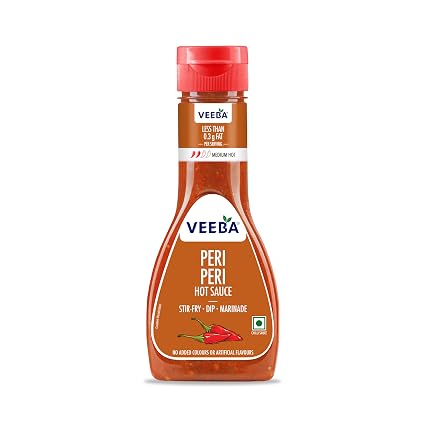 VEEBA Peri Peri Sauce, 300 Gram : Amazon.in: Books