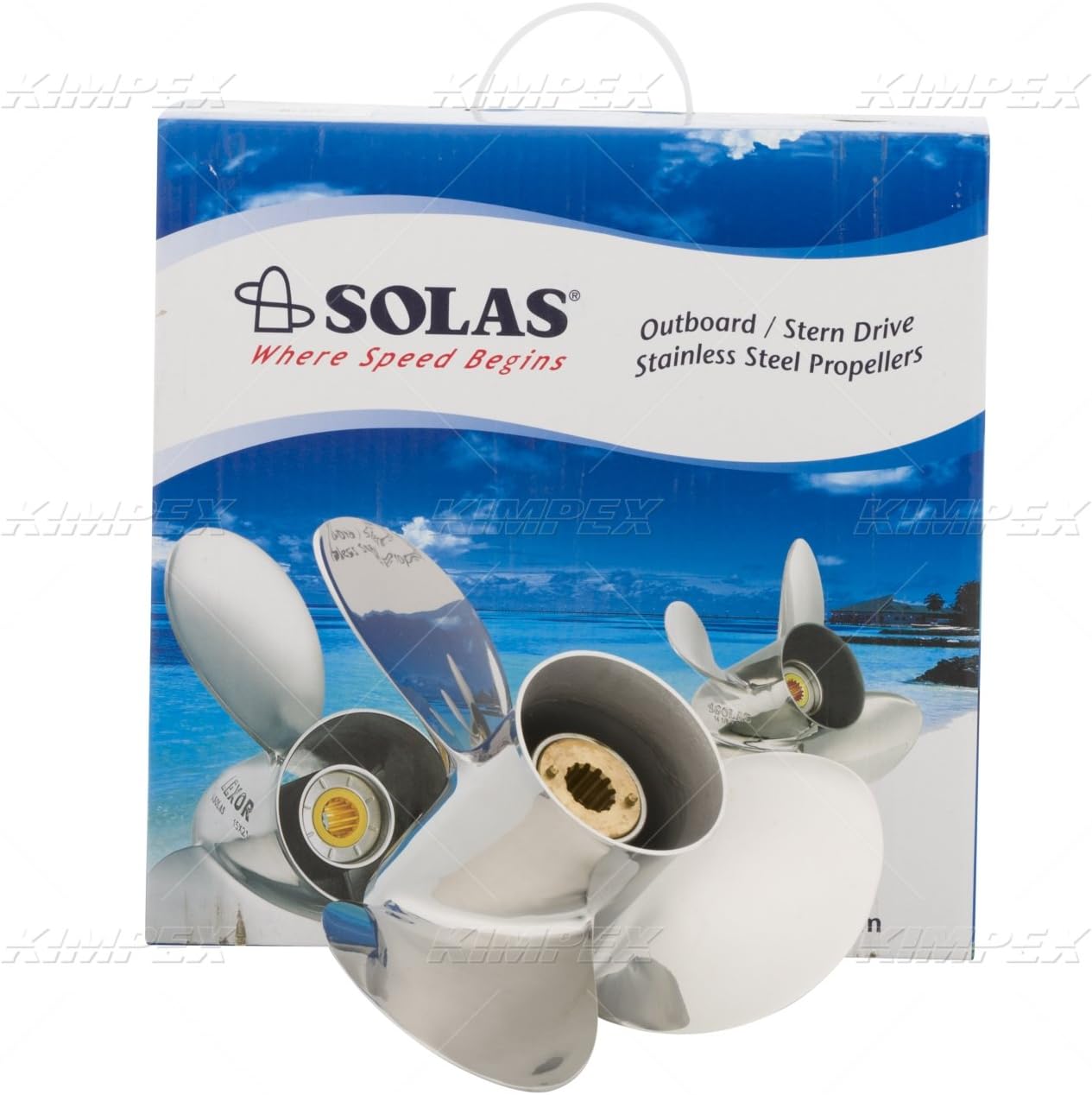 Amazon.com : SOLAS New Saturn Propeller Mercruiser, Mercury - Stainless Steel OEM# 033089 ...