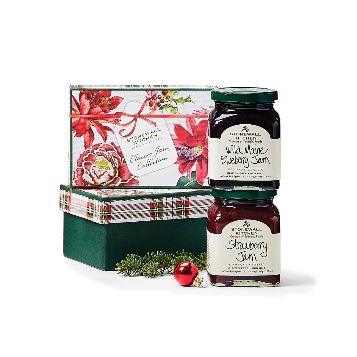 Amazon.com: Stonewall Kitchen Winter 2 Piece Classic Jam Collection ...