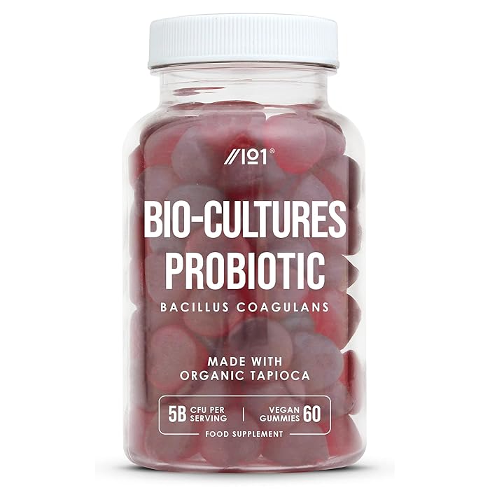Buy Bio Complex Probiotic Cultures Gummies - 5B CFU Bacillus Coagulants ...