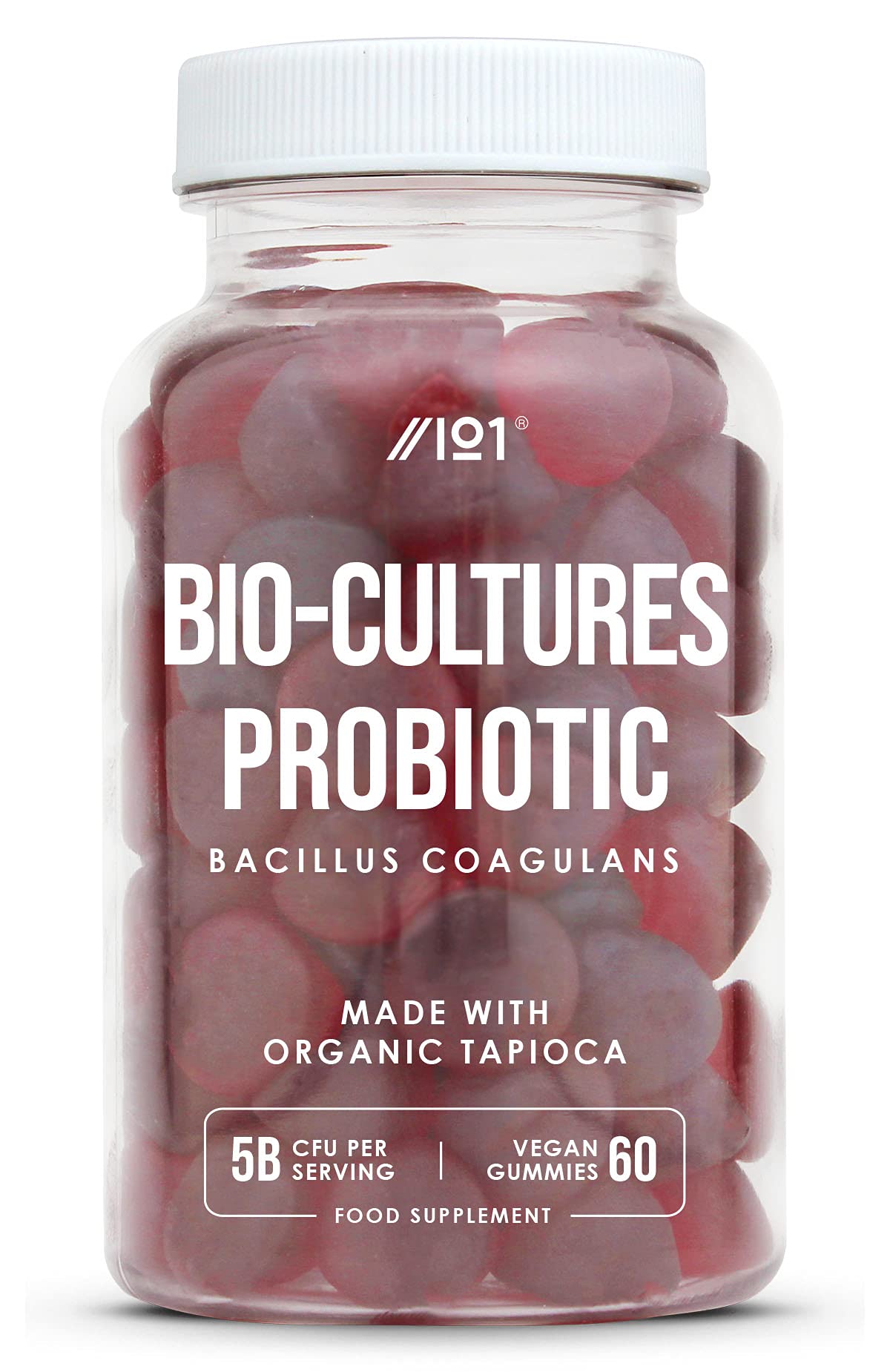 Buy Bio Complex Probiotic Cultures Gummies - 5B CFU Bacillus Coagulants ...