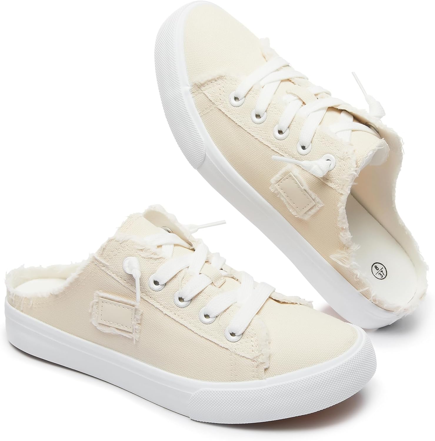 Amazon.com | BENPAO Women's Slip on Sneakers Canvas Slip ons Shoes ...