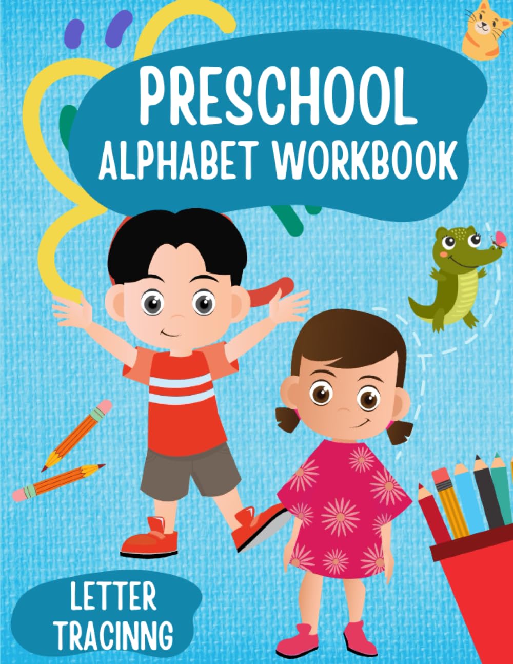 Amazon.com: Preschool Alphabet workbook: Letter Tracing: 9798854483957 ...