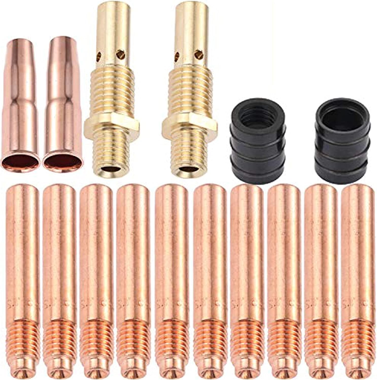 MIG Welding Gun Kit .035" Tip-Nozzle-Diffuser-Adapter for Lincoln ...