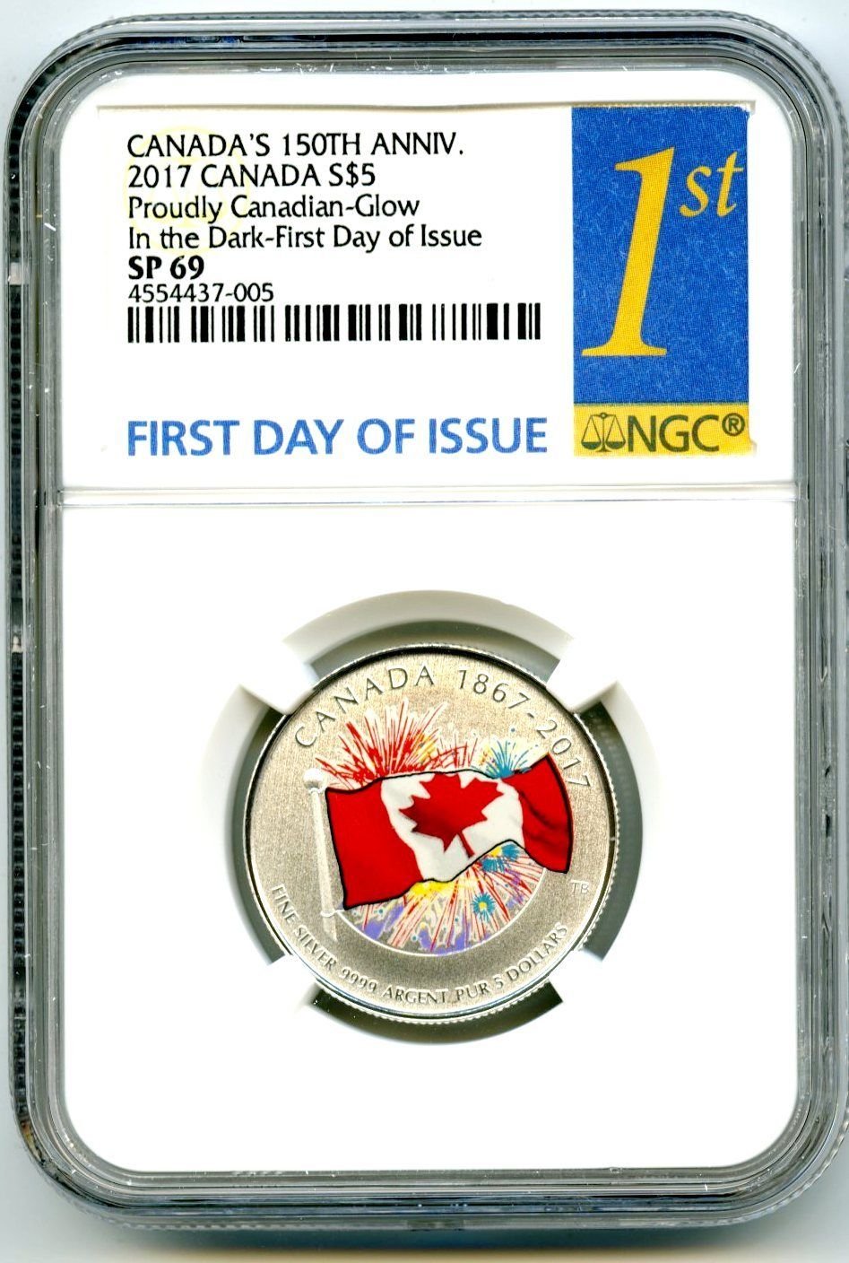 2017 Royal Canadian Mint Canada 150TH ANNIVERSARY PROUDLY CANADIAN ...