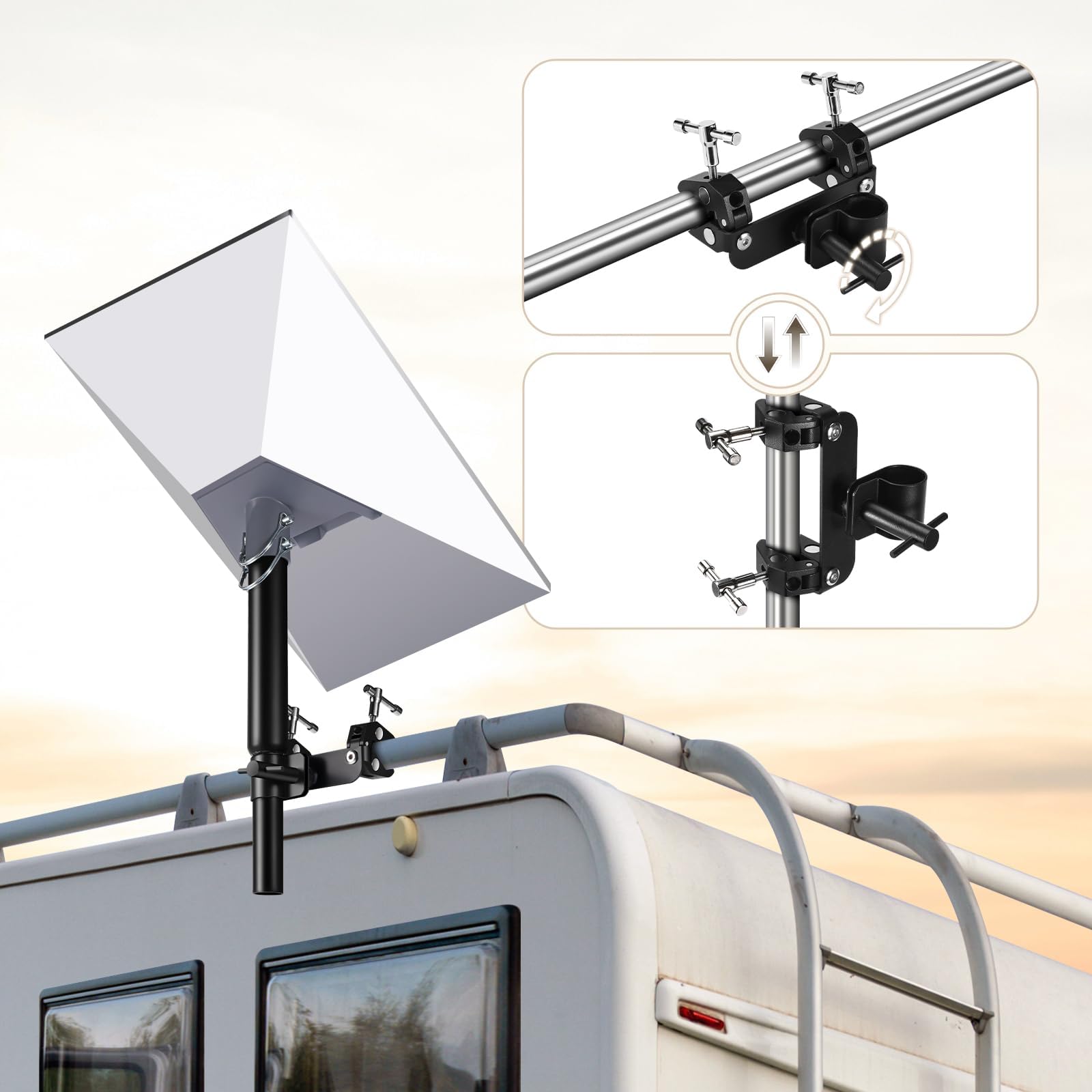 Amazon.com: HOLACA Starlink Mini Mount,Starlink Mini RV Mount, Starlink ...