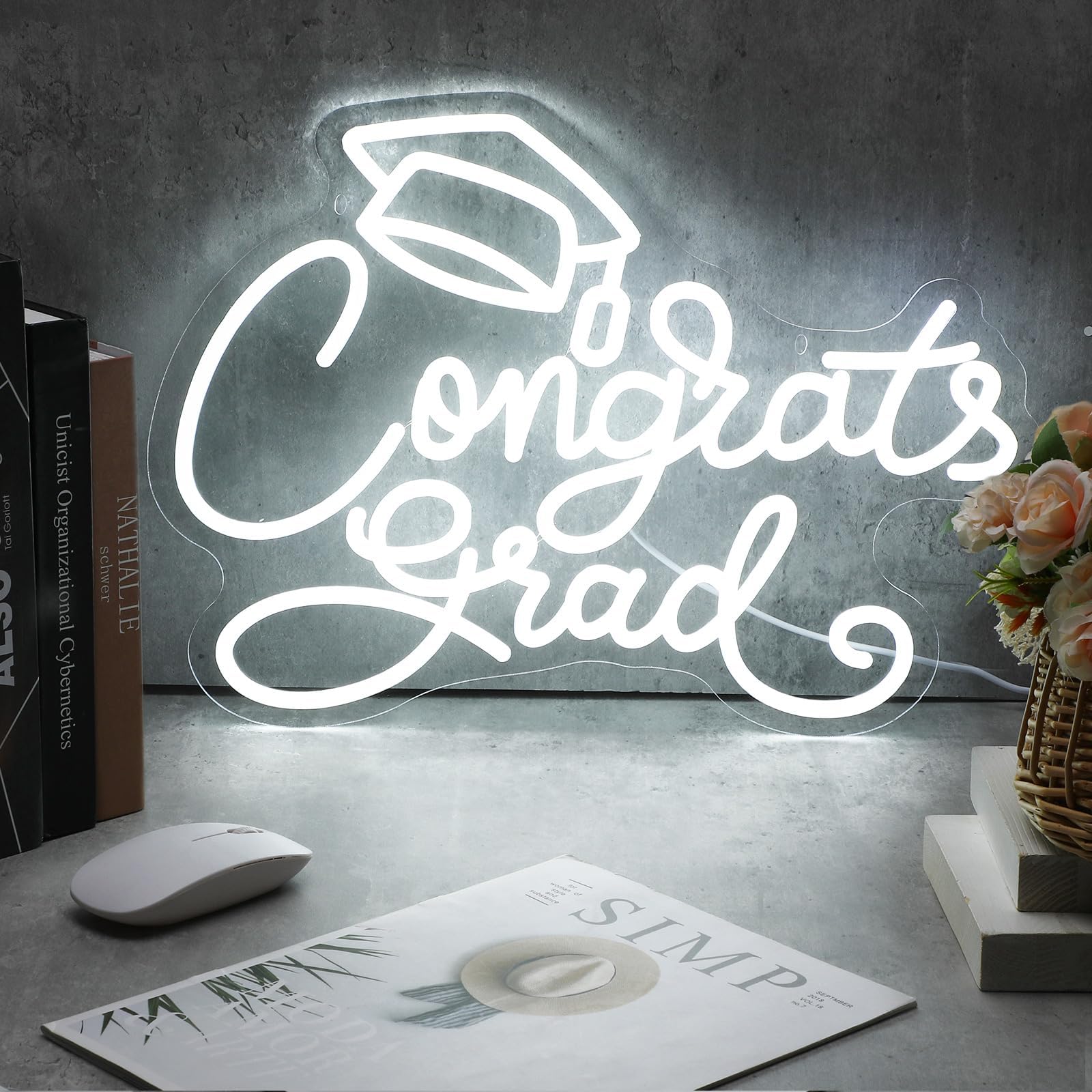 Amazon.com : Congrats Neon Sign LED Light Sign,Congrats Light up ...