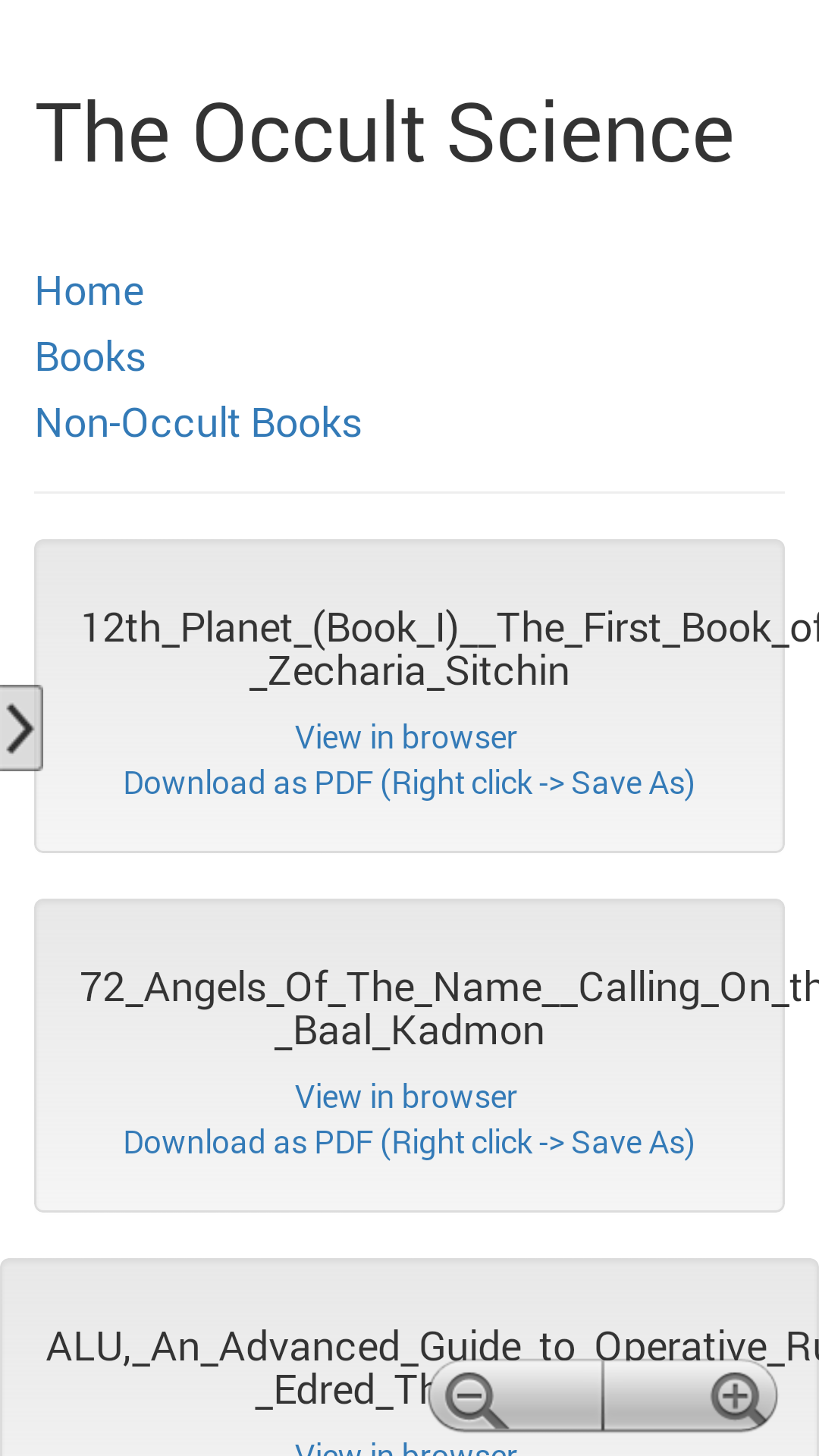 The Occult Science - App on Amazon Appstore