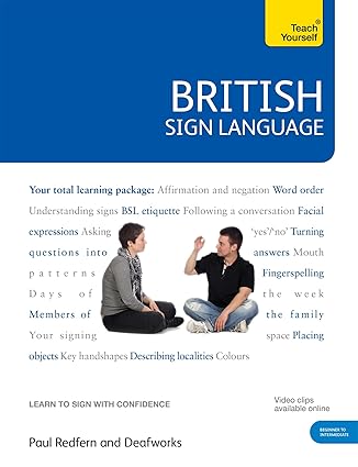 British Sign Language: Teach Yourself: Book : Redfern, Paul: Amazon.co ...