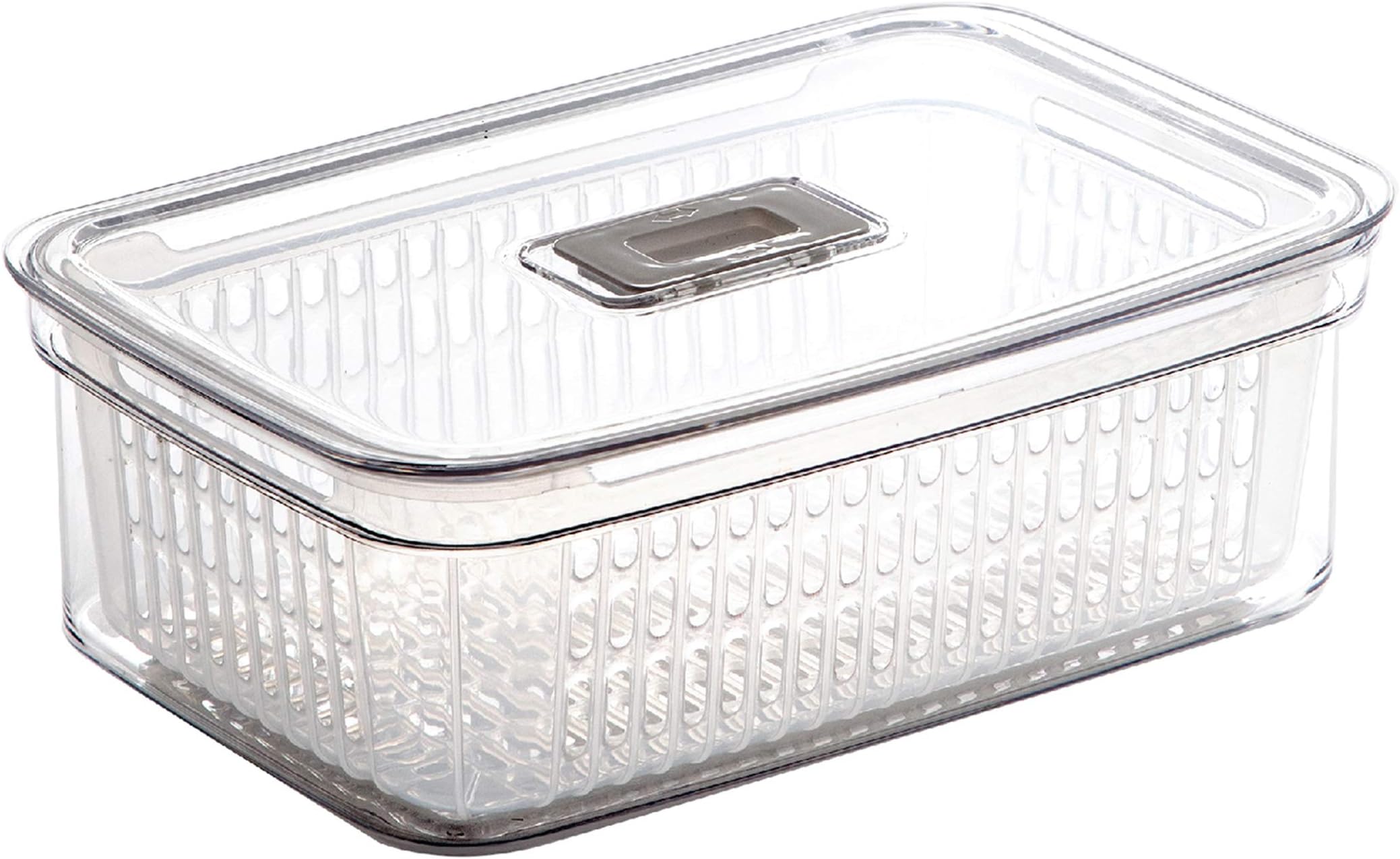 Amazon.com: Small Food Storage & Fresh Produce Container with Built-in ...