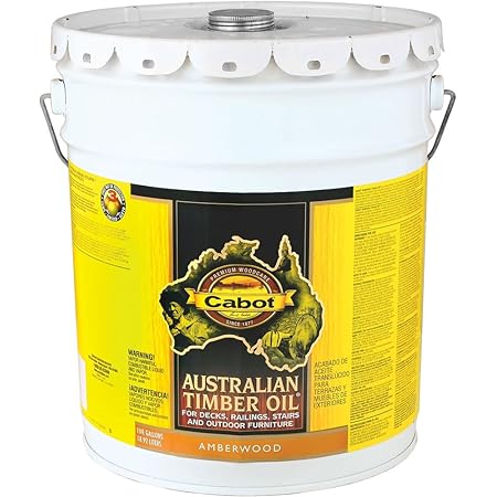 Cabot Australian Timber Oil Exterior Natural 5 Gl - Household Wood ...