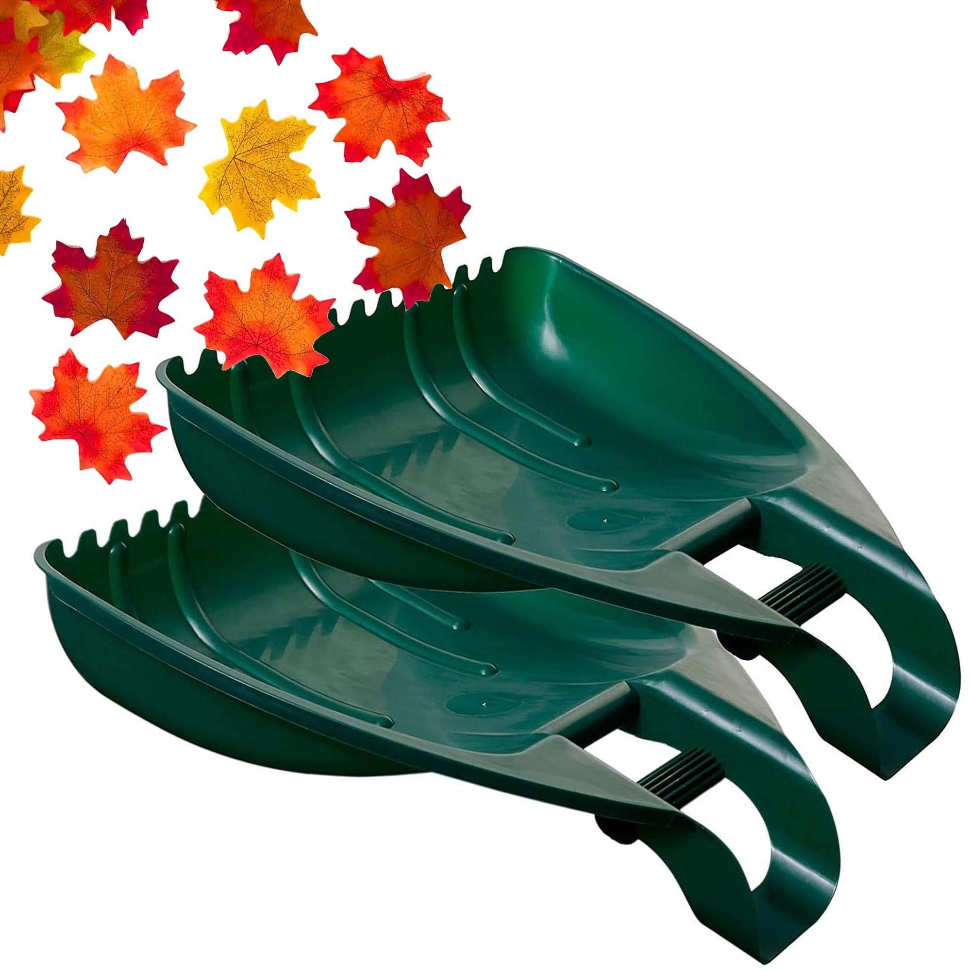 STORM TRADING GROUP Set of 2 Leaf Grabber Garden Waste Rubbish Cleaning ...