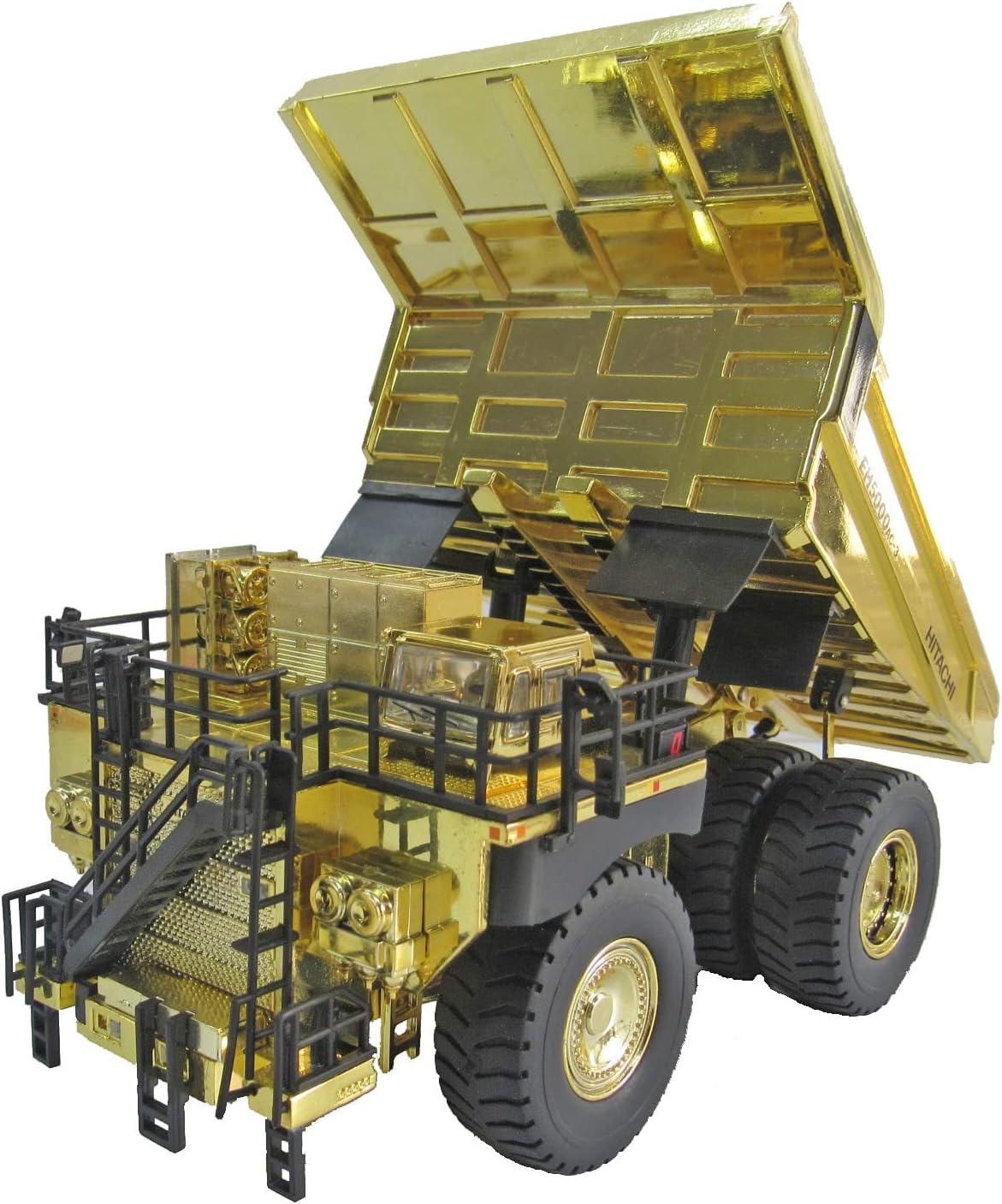 Amazon.co.jp: 【公式】ミニチュア 日立 HITACHI ショベルカー EH5000AC-3 GOLD Version *1/87 ...