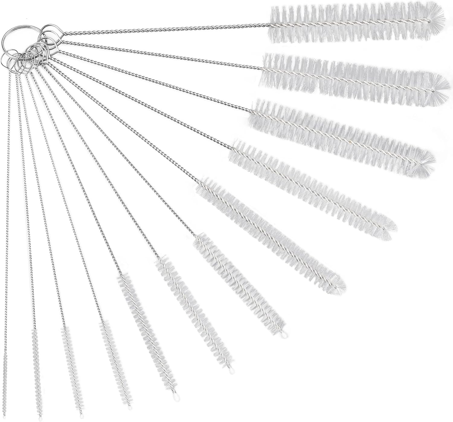 Amazon.com: Ixiaoyoo Straw Cleaner Brush Set, 12-Piece 11.8 Inch Long ...