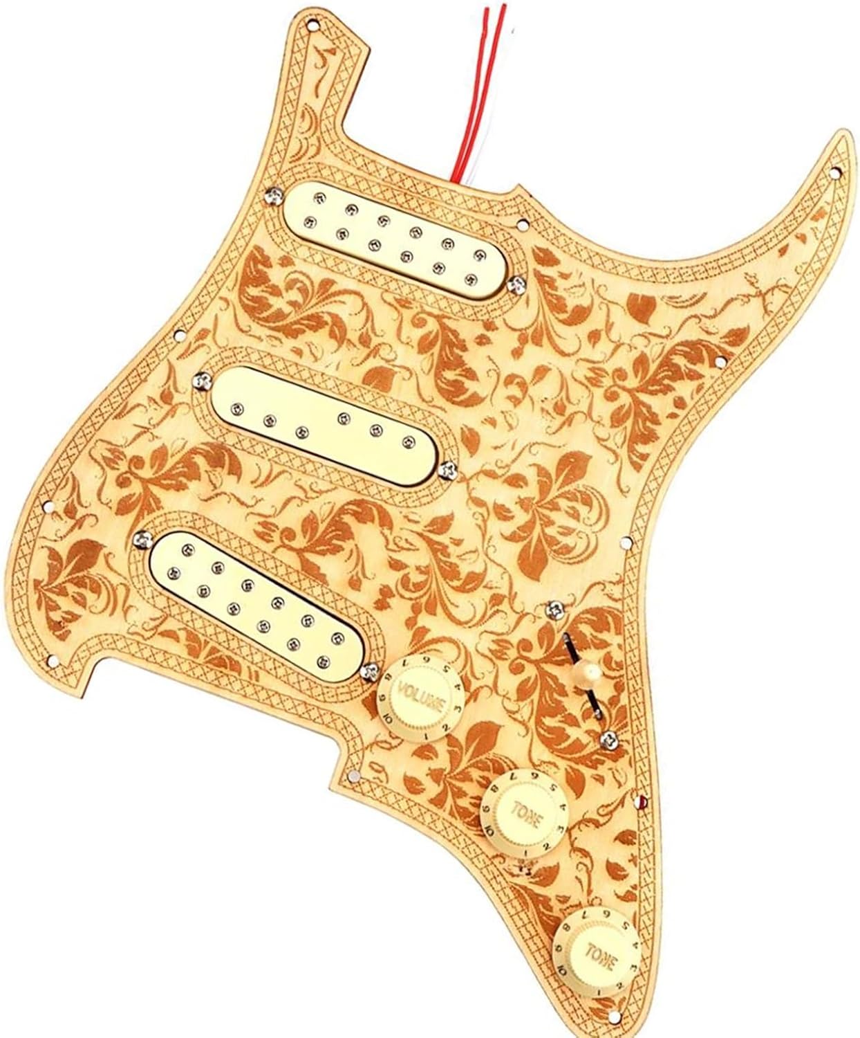 Amazon.com: Prewired Electric Guitar Pickguard Prewired Pickguard ...