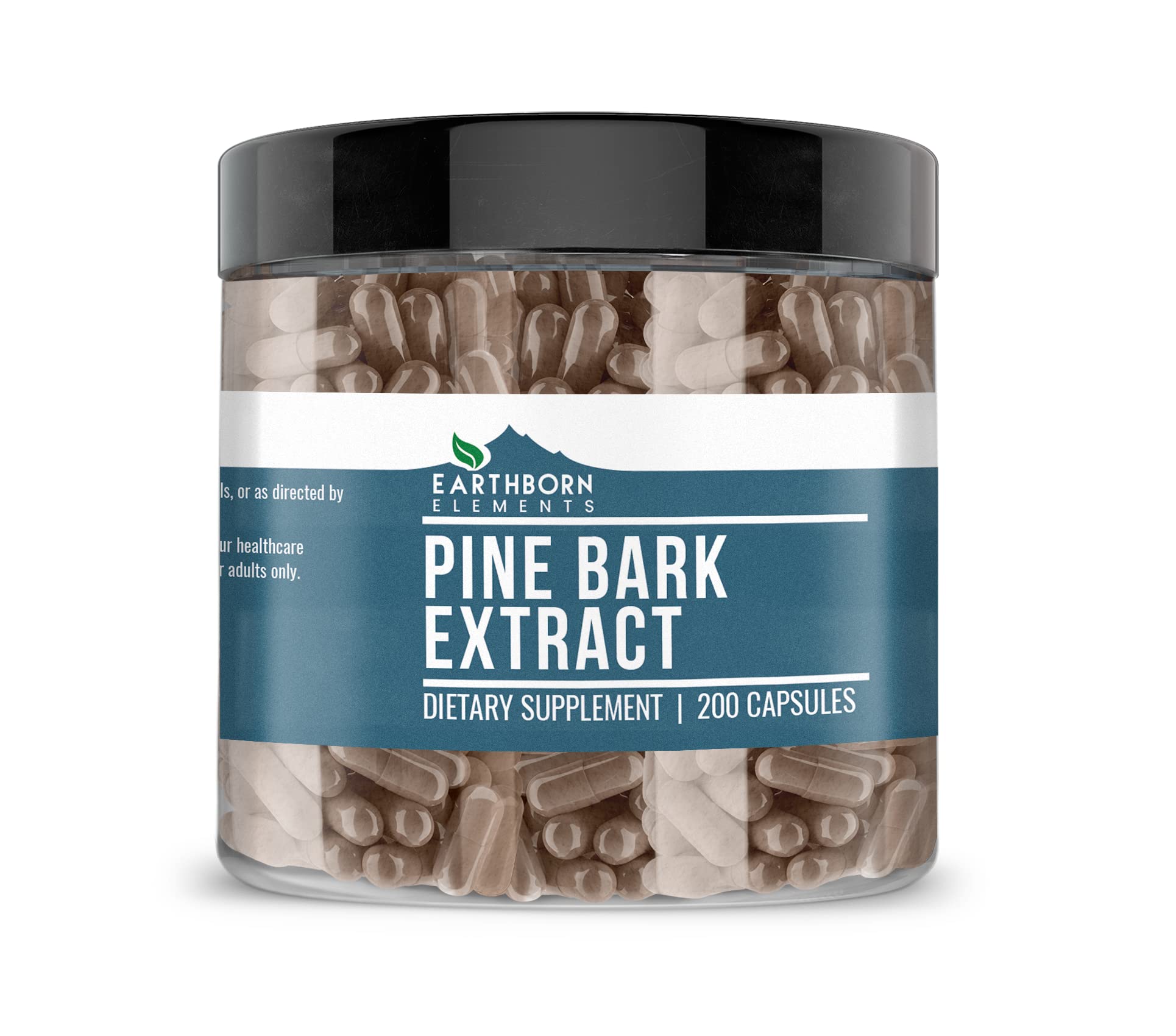 Amazon.com: Earthborn Elements Pine Bark Extract, 200 Capsules, Pure ...