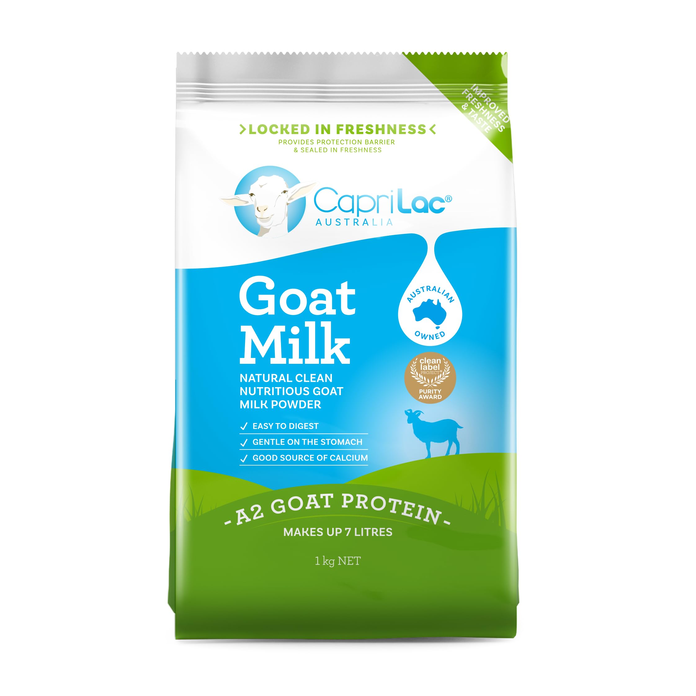 CapriLac Goat Milk Powder, 100% Natural Full Cream Goat’s Milk Powder ...