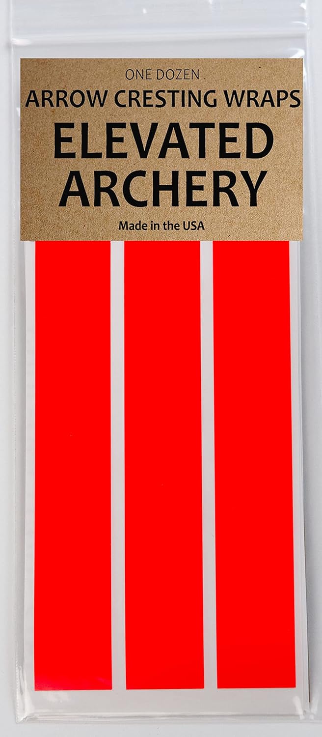 Amazon.com : Elevated Archery 6" Standard Diameter Arrow Cresting Wraps ...