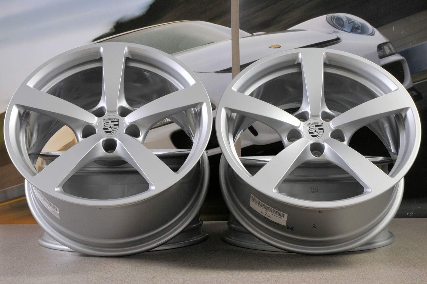 Porsche Macan Jeu de jantes 18" 8J x 18 ET21 + 9J x 18 ET21/wheel Rim ...