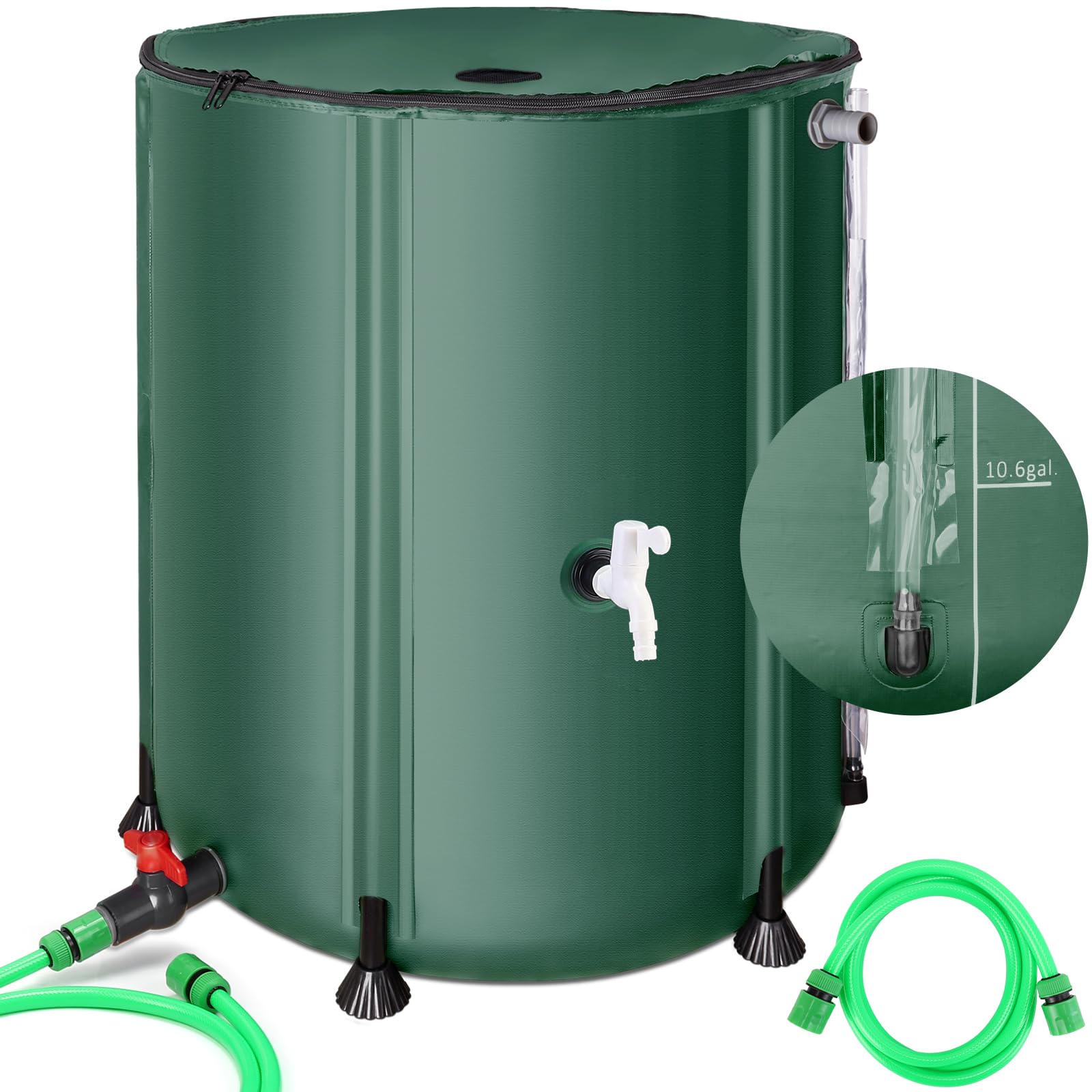 Amazon.com : Rain Barrels to Collect Rainwater from Gutter, 53 Gallon ...