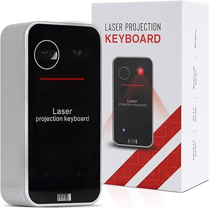 Amazon.com: DARTLE Wireless Laser Keyboard | Mini Bluetooth Wireless ...