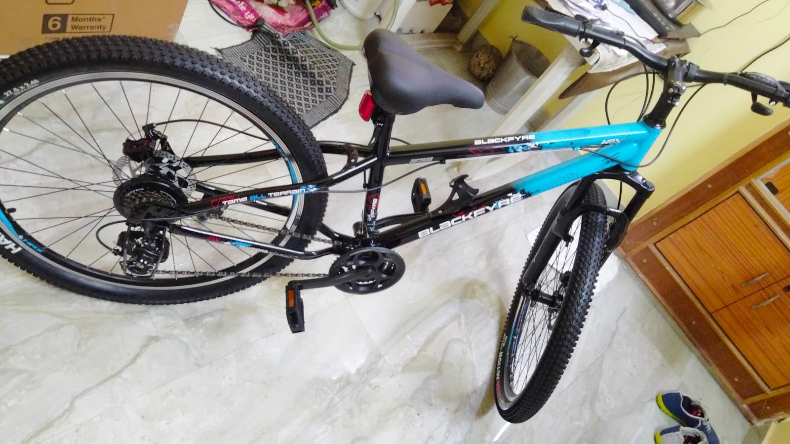 Buy HRX Cycles by Hrithik Roshan BLACKFYRE 29T RED Steel MTB Cycle ...