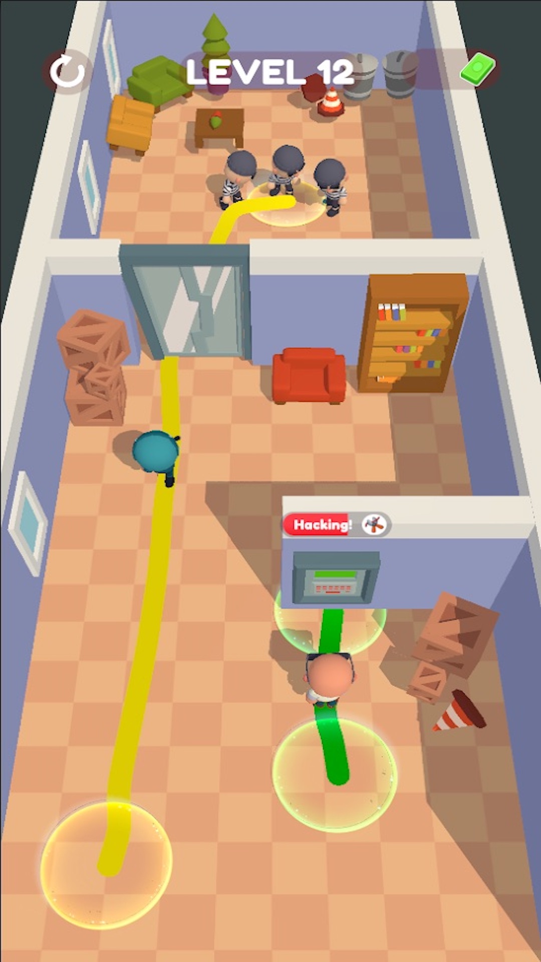 Squad Tactic: Logic puzzle games. Draw lines & put the thief in jail - App on Amazon Appstore