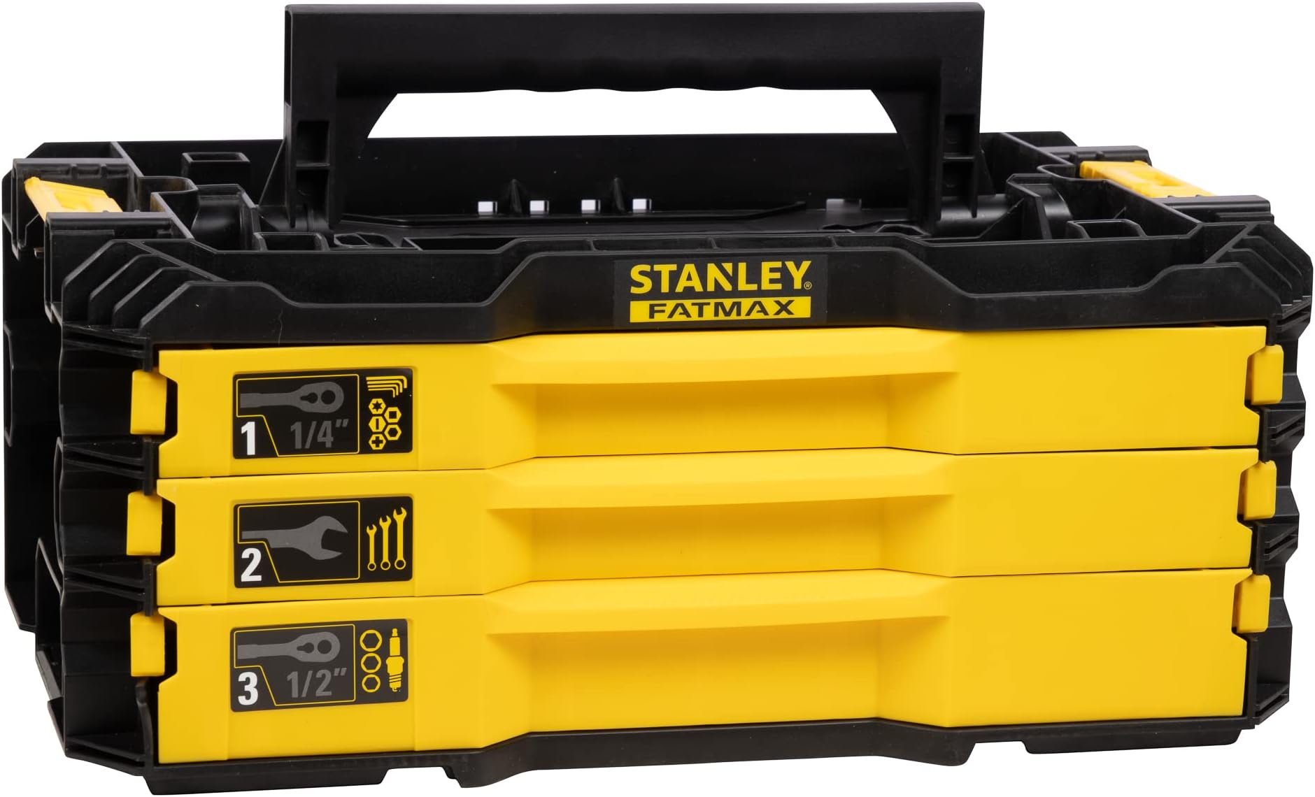 STANLEY FMMT98107-1 FATMAX 3 Drawer Tool Set, 126 Piece : Amazon.in ...