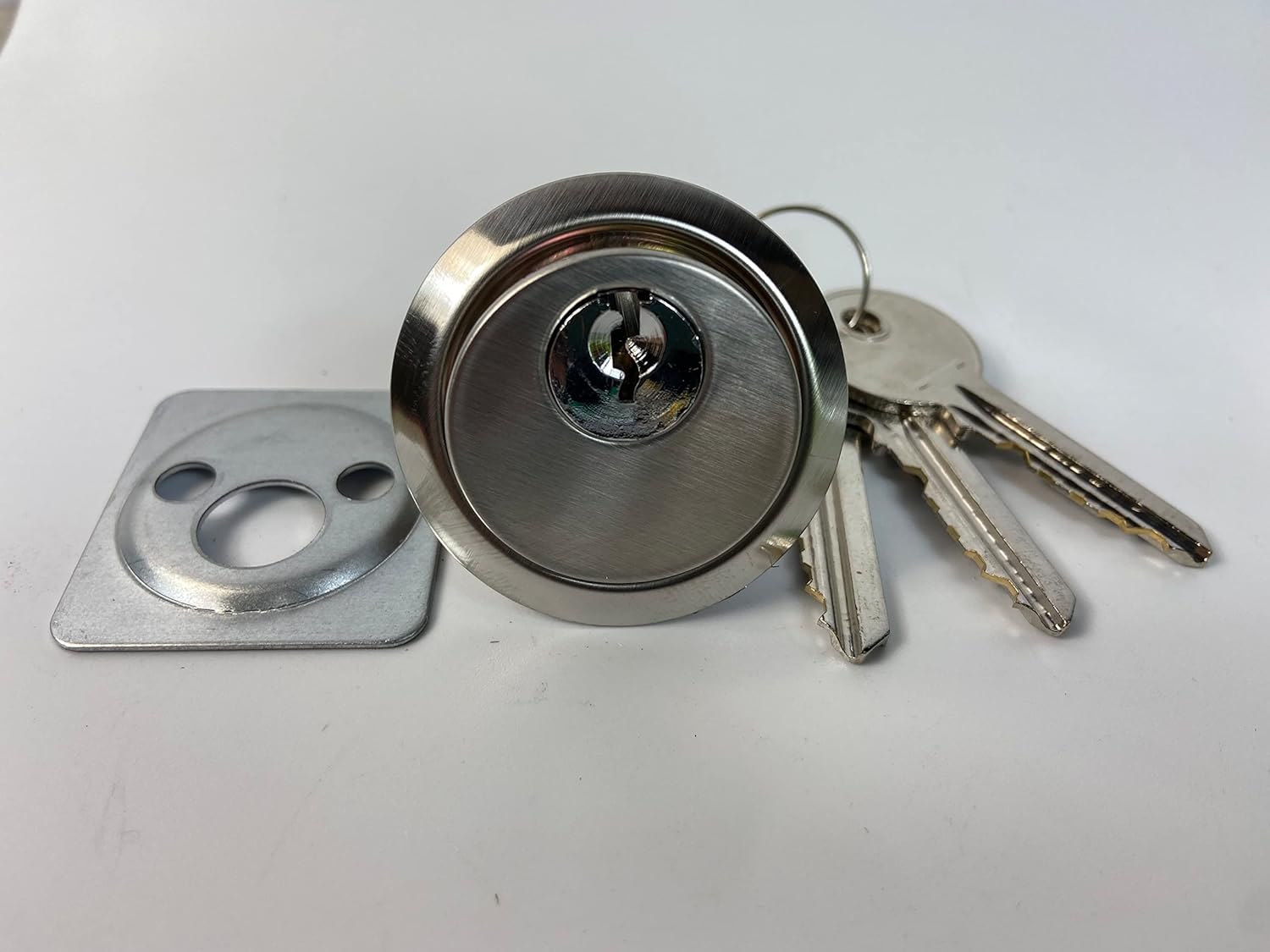 EUROART Replacement Rim Cylinder Set, Security Rim Cylinder Door Lock ...