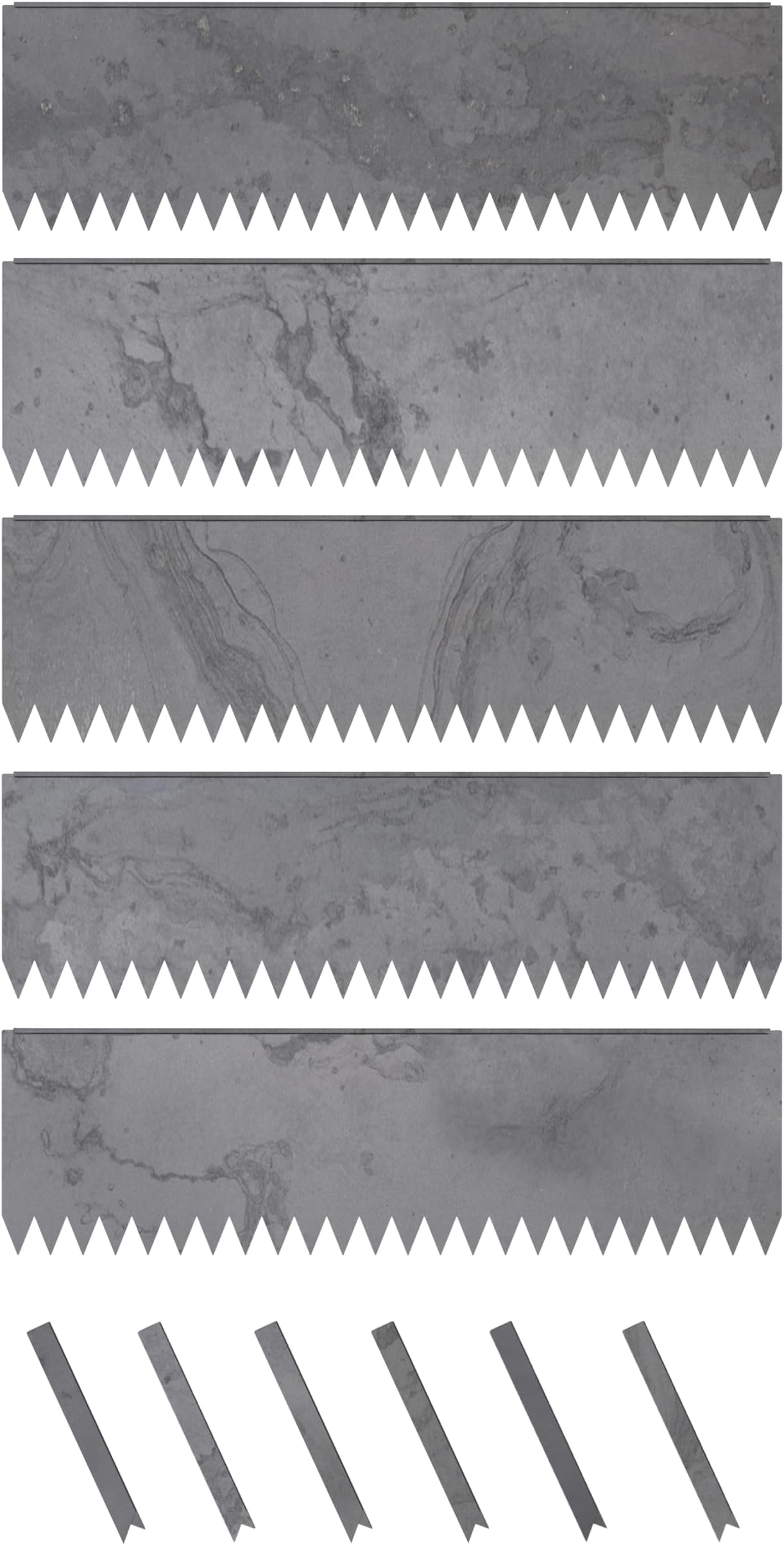 Amazon.com : Circular Tree Ring Edging Kit - COR-Ten Steel - Landscape ...