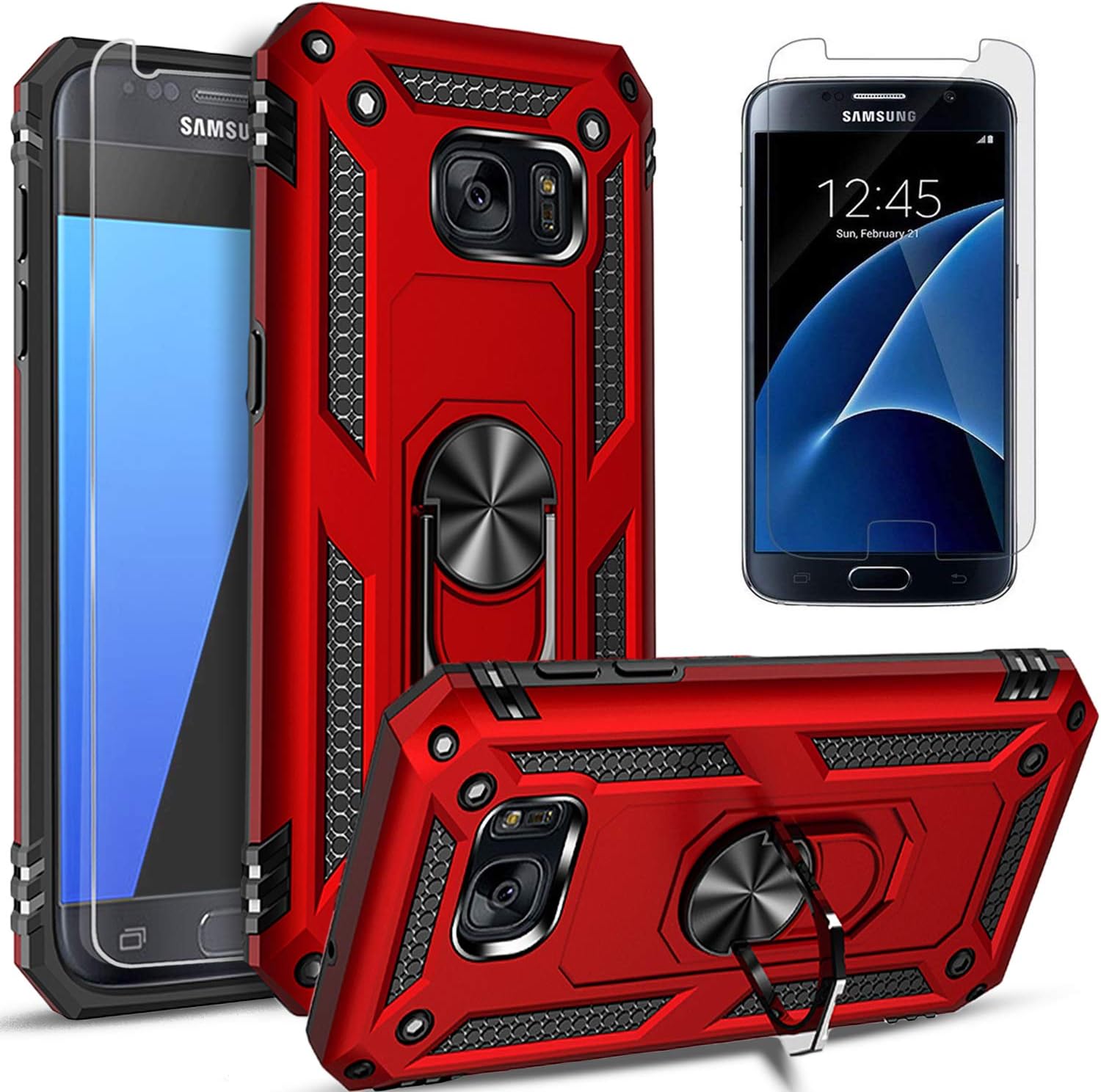 Amazon.com: Speck Products Samsung Galaxy S7 Case, CandyShell Grip Case ...