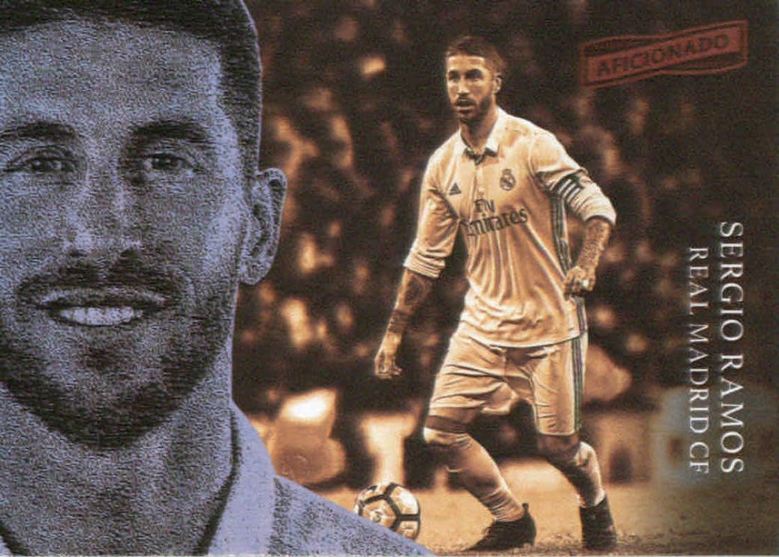 Amazon.com: 2017 Panini Aficionado #105 Sergio Ramos Real Madrid CF ...