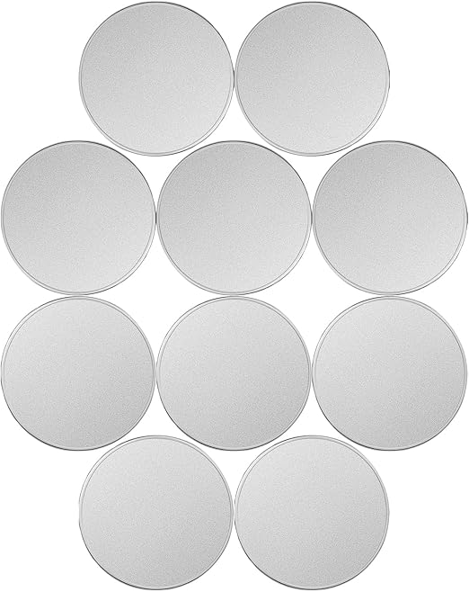 Amazon.com: Zinc Alloy Blank Challenge Coins for Engraving Blank Coins ...