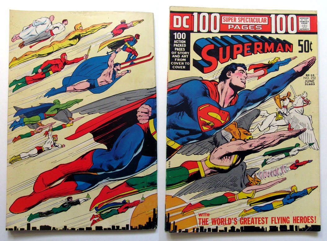 Amazon.com: Superman # 252 or DC 100 Pages Super Spectacular # 13 ...