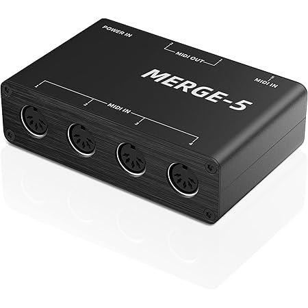 TIE 4i4o Interface with MIDI-Merge : Amazon.co.uk: Musical Instruments & DJ