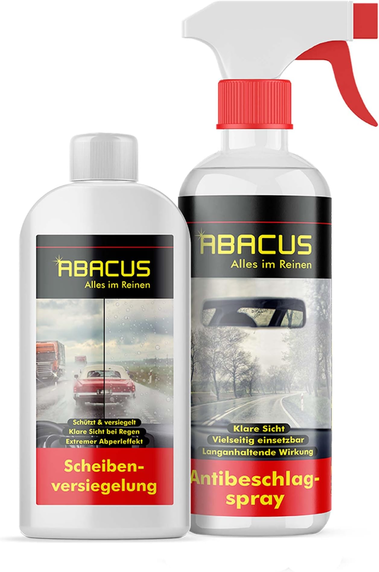 carron Anti-Rain Abperleffekt Regenabweiser 3in1-Set mit Eiskratzer ...