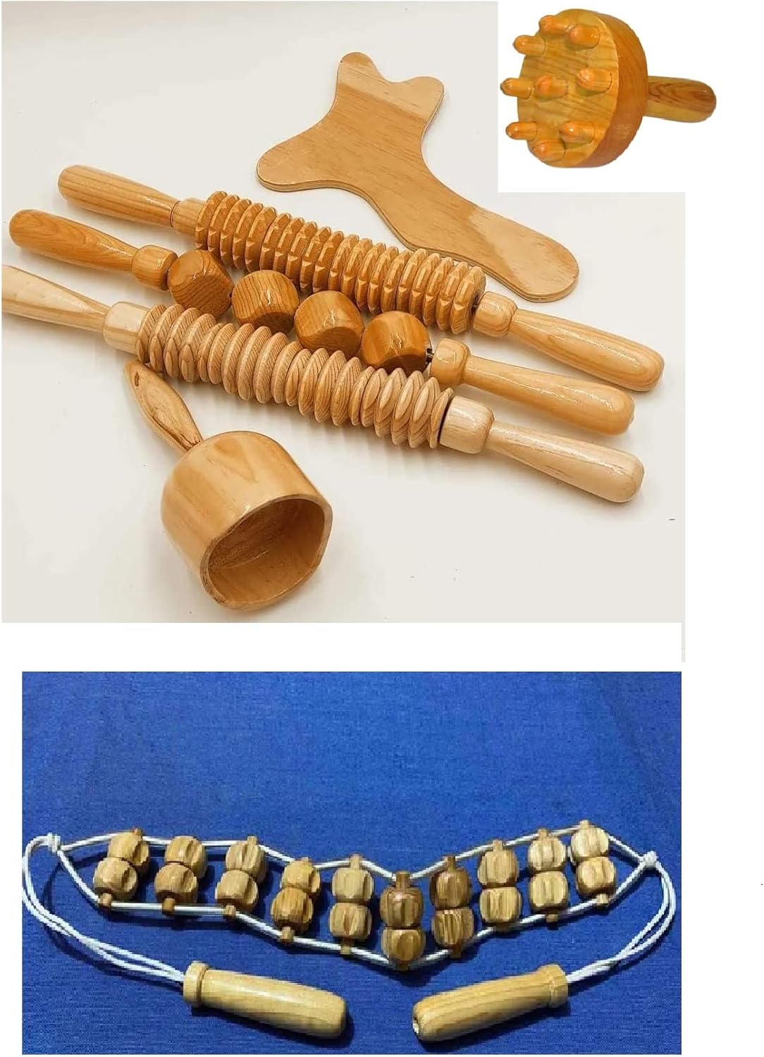 Amazon.com: Body Wood Therapy Kit 7 Pieces Complete : Beauty & Personal ...