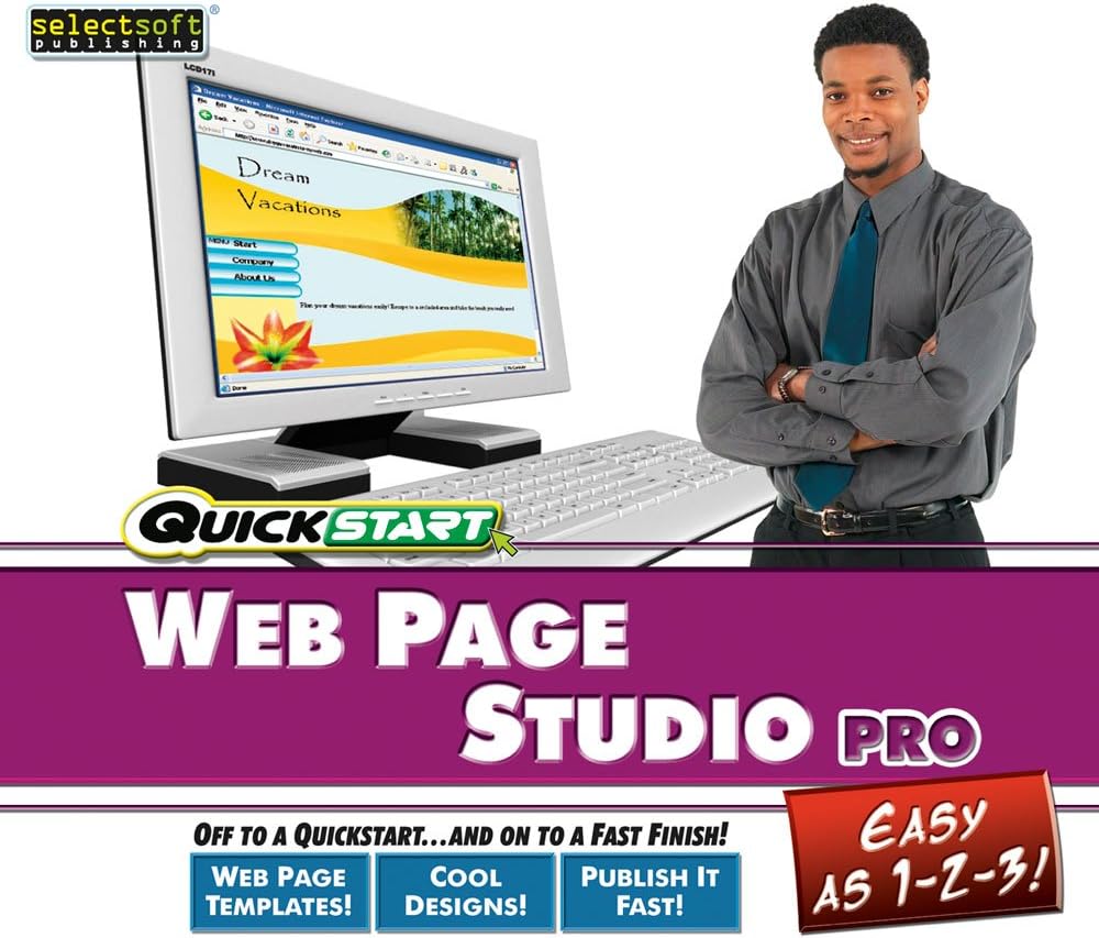 Amazon.com: Selectsoft Publishing Quickstart Web Page Studio Pro ...