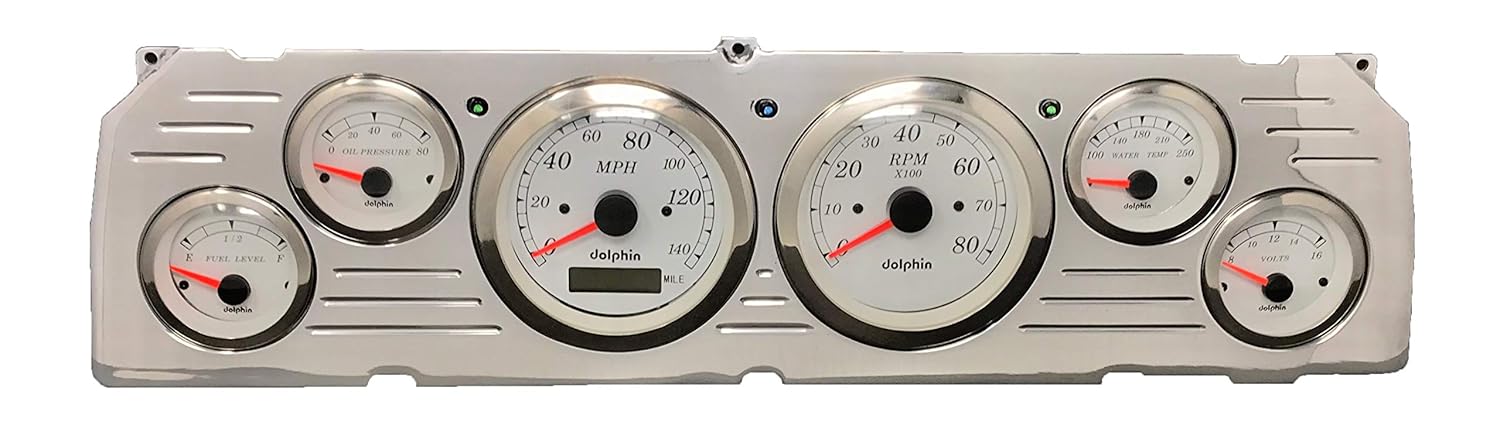 Amazon.com: 1964 1965 1966 Chevy Truck 6 Gauge GPS Dash Cluster Panel ...