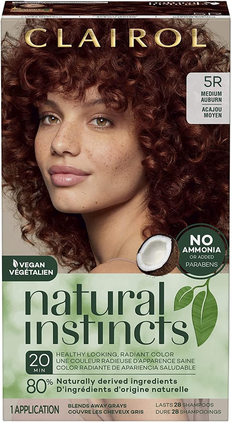 Amazon.com : Clairol Natural Instincts Demi-Permanent Hair Dye, 4W Dark ...