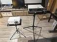 Pyle Universal Projector Stand Height & Angle Adjustable Tripod Holds ...