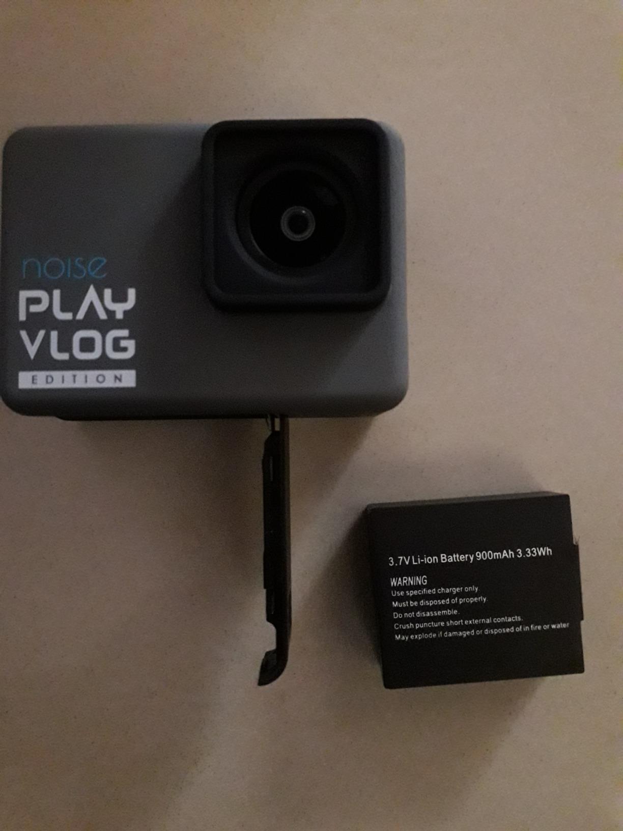 Noise Play Vlog Edition Sports and Action Camera (Grey) : Amazon.in ...