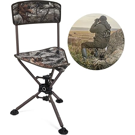 Amazon.com: HuntRite Swivel Hunting Stool : Sports & Outdoors