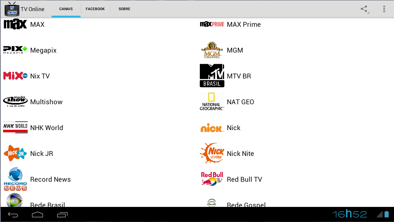 TV Online - App on Amazon Appstore