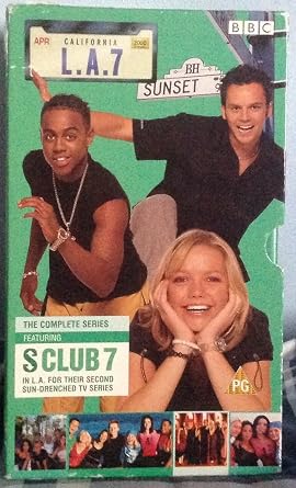S Club 7: L.A. 7 [VHS] [2000] : Hannah Spearritt, Jon Lee, Tina Barrett ...
