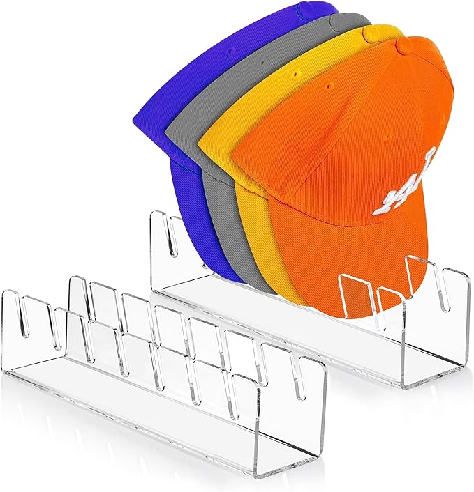 Amazon.com: Inkhut Hat Organizer for Baseball Caps, Hat Storage Stand ...