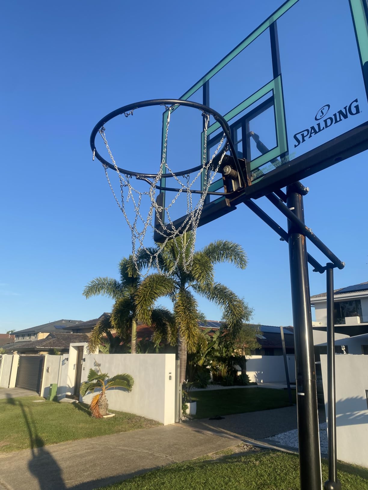 Heavy Duty Basketball Metal Chain Net Official Size Rims Hoop 12 Loop ...