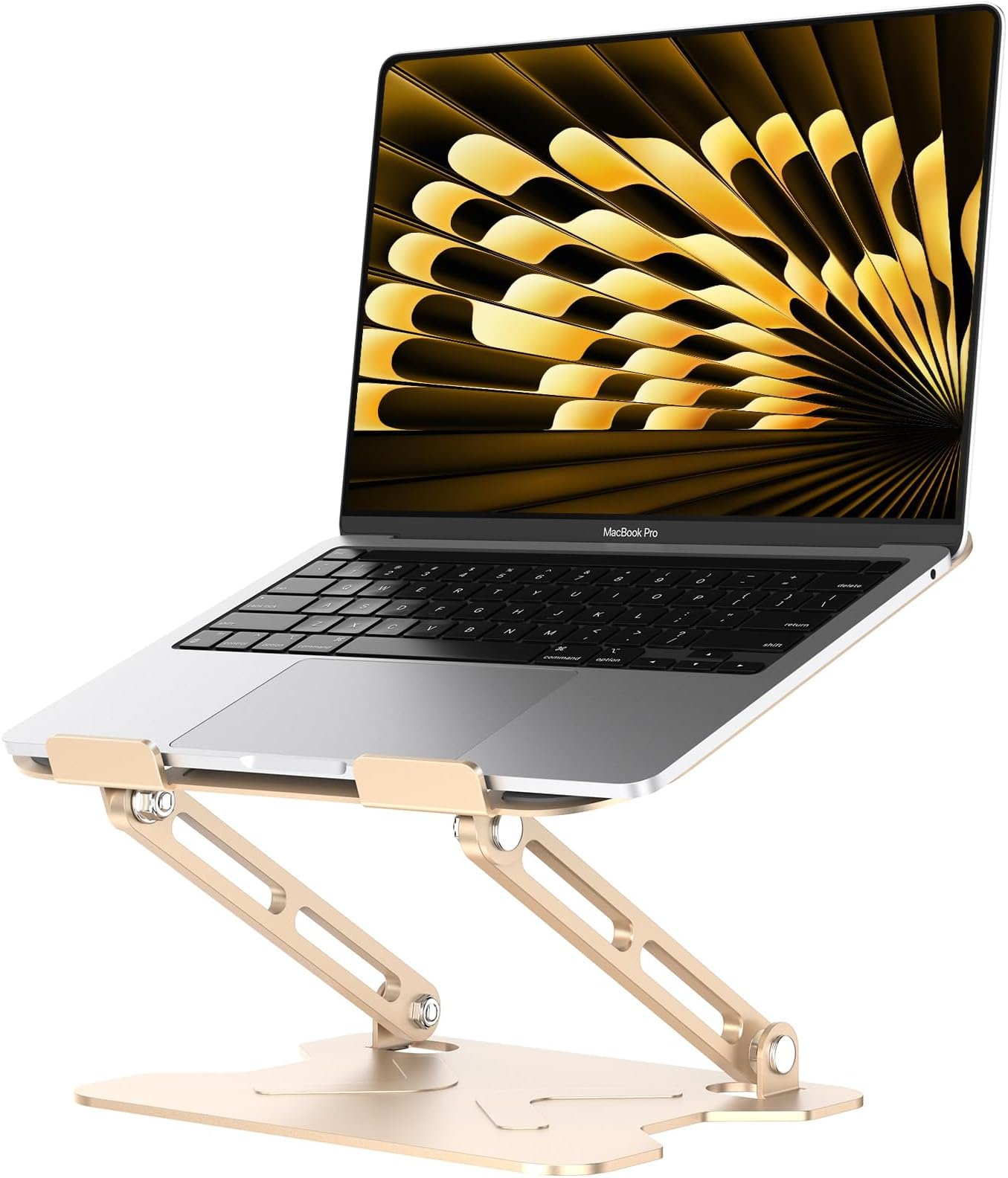 Amazon.com: SuperMarons Laptop Stand for Desk,Foldable Aluminum ...