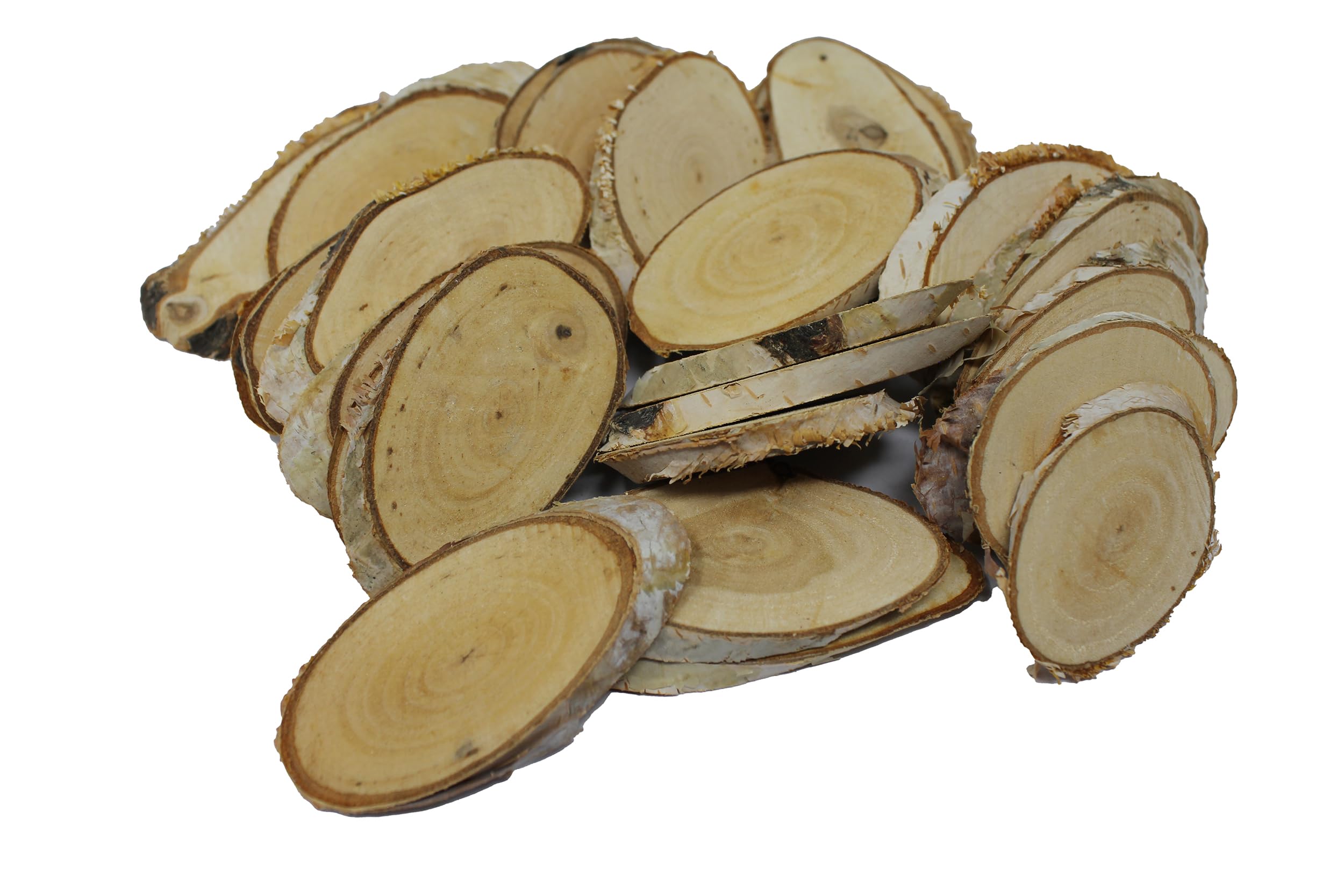 Bright Ideas Natural Branch Offcuts Oval, Wood : Amazon.co.uk: Home ...